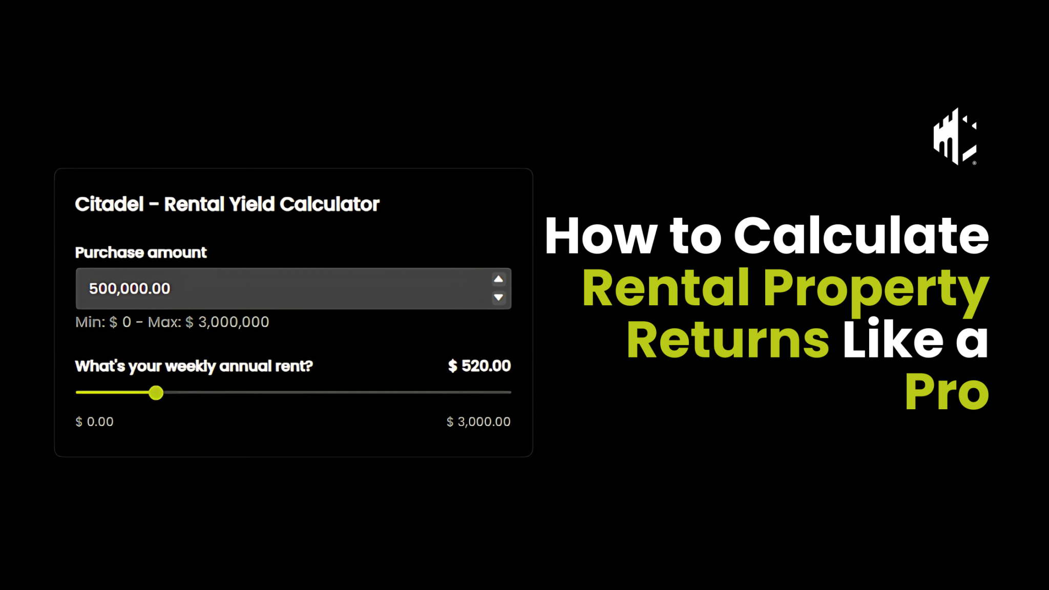 How to Calculate Rental Property Returns Like a Pro - Citadel Agency